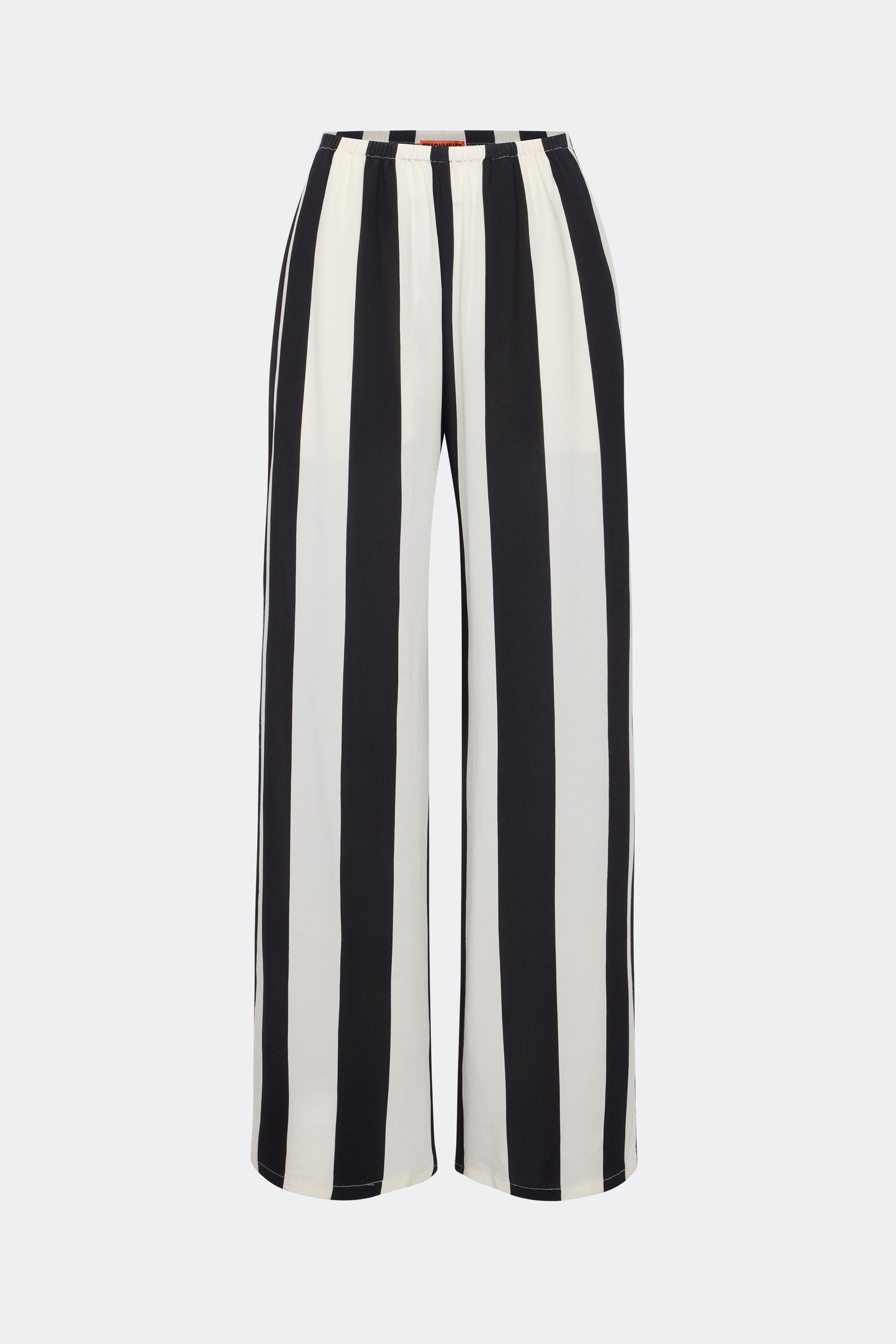 Nella Wide Leg Pant In Black/White Stripe – Simon Miller
